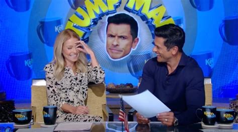 Kelly Ripas Distracted As She Suffers Beauty Blunder On Live And