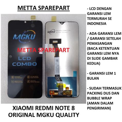 Original Mgku Quality Ada Garansi Lem Lcd Touchscreen Xiaomi Redmi