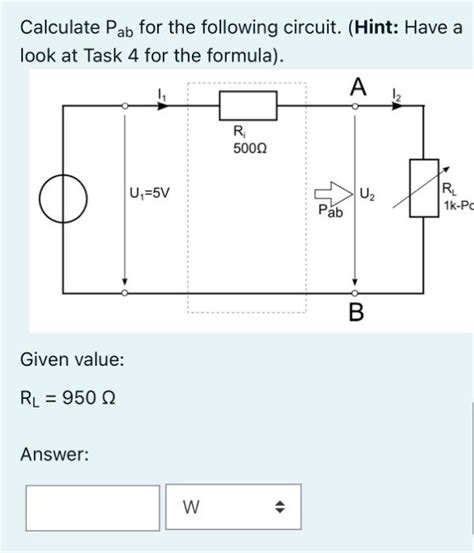 Solved Calculate Pab For The Following Circuit Hint Have Chegg