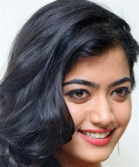 Rashmika Mandanna At Dear Comrade Movie Thanks Meet Tollywood Stars