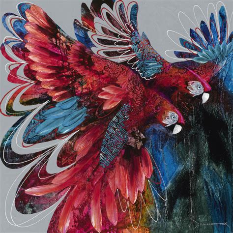 Ruby Macaws Buy Art Now