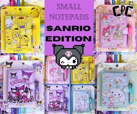 Cute Small Notepad Sanrio Edition Bd