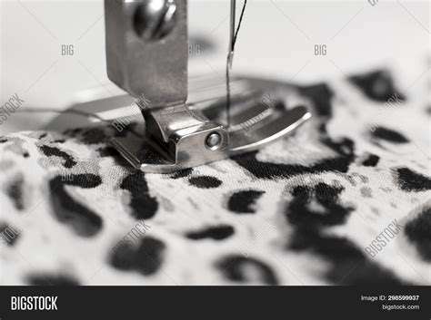 Sewing Machine Fabric Image And Photo Free Trial Bigstock
