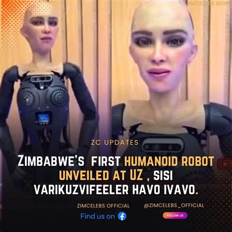 Fungai Africa On Linkedin Zimbabwes First Humanoid Robot Was Unveiled