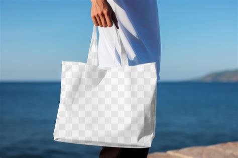 Tote Bag Png Transparent Mockup Premium PNG Rawpixel