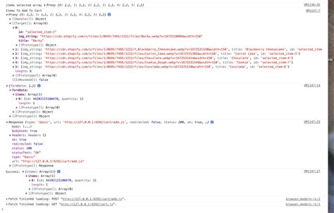 Shopify Ajax Api Alpine Js Add User Selected Options To Cart Using