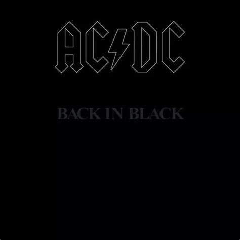 Cd Ac Dc Back In Black Sony Mercadolibre