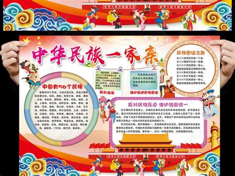 56个民族精美手抄报 56个民族手抄报 老师板报网