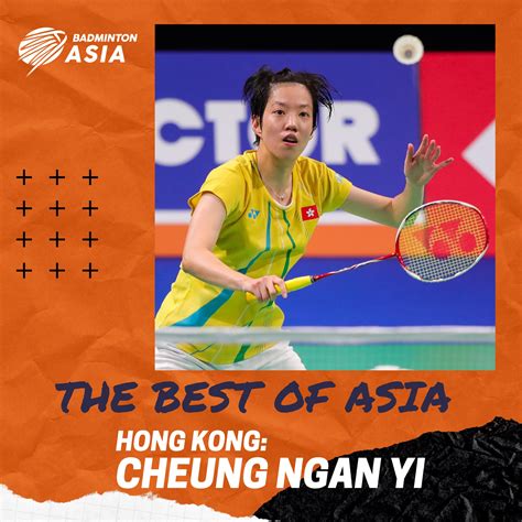 Badminton Asia The Best Of Asia Hong Kong Cheung Ngan