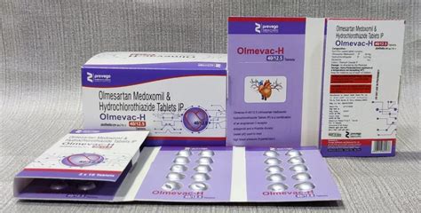 Olmesartan Medoxomil Hydrochlorothiazide Strips At Rs 155 Strip In