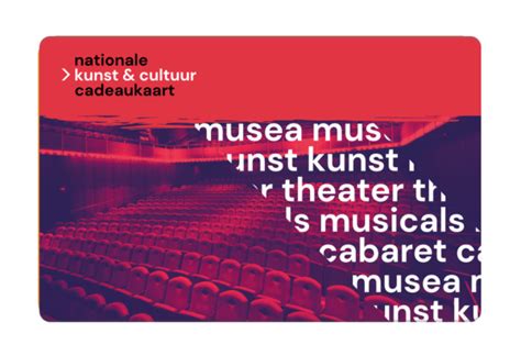 Nationale Kunst And Cultuur Cadeaukaart Yourt Cadeaukaarten
