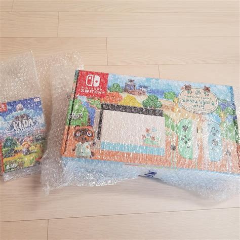 미개봉 닌텐도스위치 동숲에디션 젤다의 전설 꿈꾸는 섬 헬로마켓