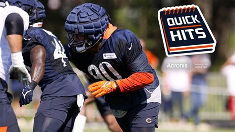 Bears Defense Generating Impact Plays Quick Hits