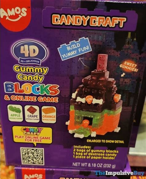 Amos Candy Craft 4d Gummy Candy Blocks Yummy Snack Recipes Delicious