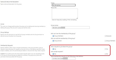 Usergroups Sharepoint Site Users Requesting Access To Groups Stack