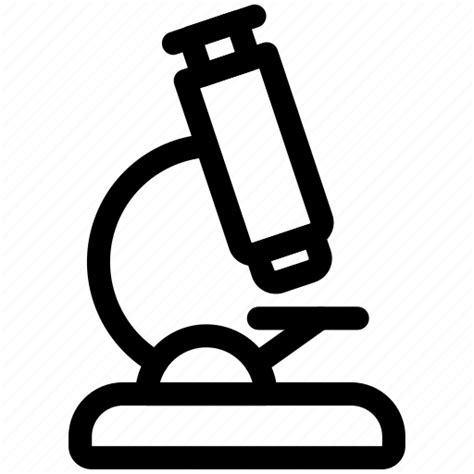 Microscope Science Research Icon Download On Iconfinder