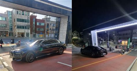내 차 등록해달라…아파트 입구 막은 주차 빌런 되레 큰소리