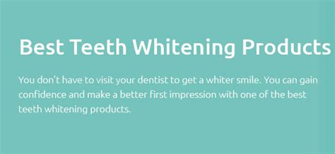 Over The Counter Teeth Whitening 🪥 Jul 2025