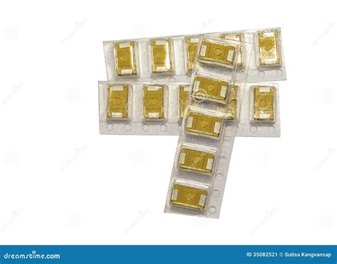 Surface Mount Tantalum Capacitor Stock Image Image Of Mount Electric