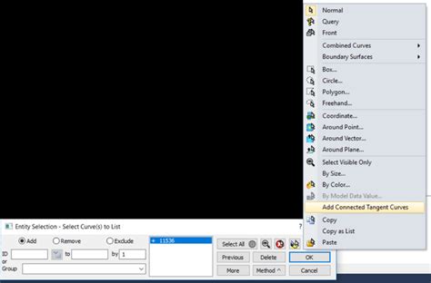How To Access Add Connected Tangent Curves With Femap Api