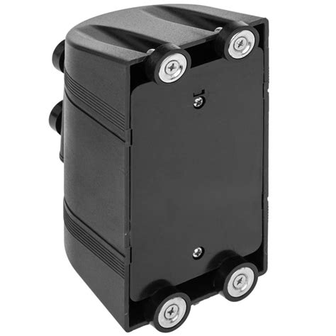 Fixação de parede magnetizada de plástico preto fita retrátil vermelha de m Cablematic