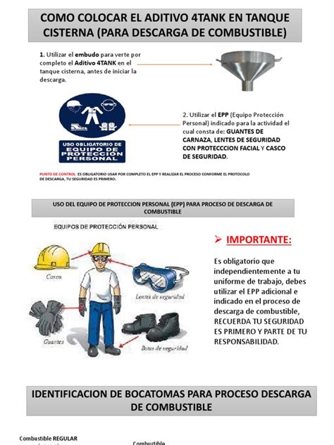 Importancia De La Descarga De Combustible Pdf Pdf