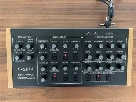 Access Microwave Programmer Original Waldorf Black Reverb