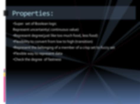 Solution Fuzzy Logic Definition Uses Properties Studypool