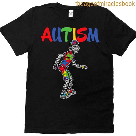 Funny Autism Skeleton Meme Autism Awareness Dank Meme T Shirt