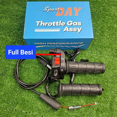Jual Gas Spontan Kontan KSR Holder Kiri Vixion Set Handgrip Kaze By