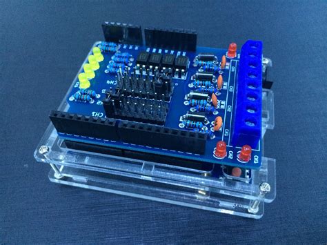 Arduinotaipei 即將上市 4通道工控板 For Arduino 板子 支援24v 33v 輸入 數位接腳 可自由設定 避開