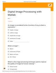 Digital Image Processing With Matlab Pdf Digital Image Processing With Matlab