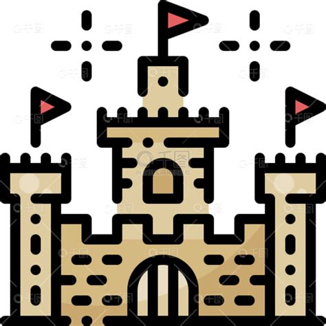 城堡免抠元素 城堡 素材免费下载 512像素 Svg格式 编号51922389 千图网