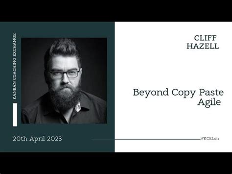 Chris Combe On Linkedin Beyond Copy Paste Agile Cliff Hazell