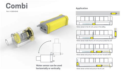 Condensate Drain Pump Combi 3004046 By Refco For Air Conditioners