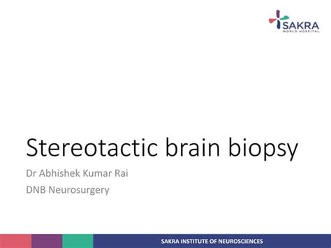 Stereotactic Brain Biopsy Pptx