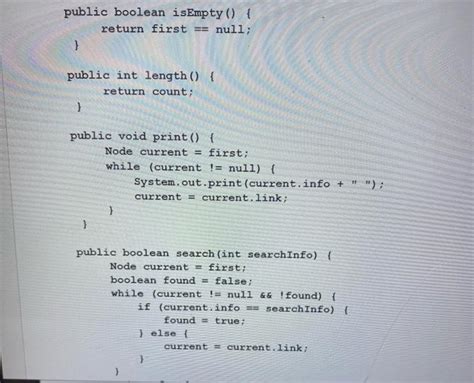solved question 2 assume class simplelinkedlist is defined