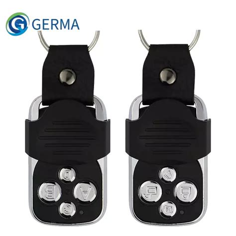 Germa 무선 복제기 복제 리모컨 차고 문 열림 송신기 복제 코드 자동차 키 4 버튼 433mhz 부속품 And 부속