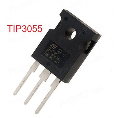 Tip3055 Tip 3055 Tip 3055 Npn Transistor 60v 15a Power Transistor