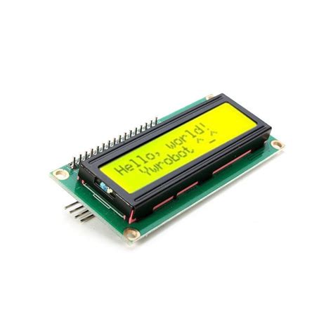 Geekcreit® Iici2c 1602 Yellow Green Backlight Lcd Display Module For