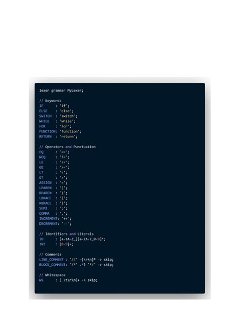 Cd Lab Assignment 2 Pdf