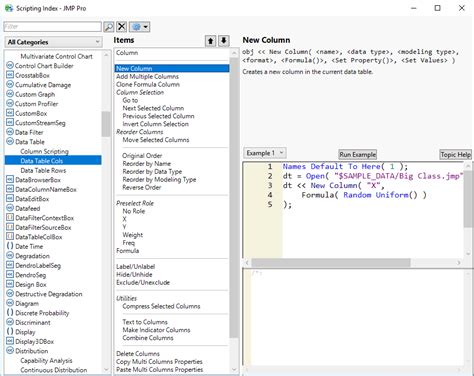 Solved How Do I Script A Recode Into New Column Function Jmp User