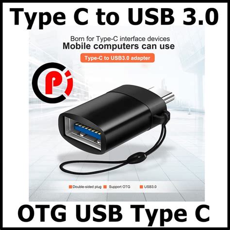 Robotsky Usb 3 0 Female To Usb Type C Otg Cable Adapter Cable Us154 Shopee Malaysia