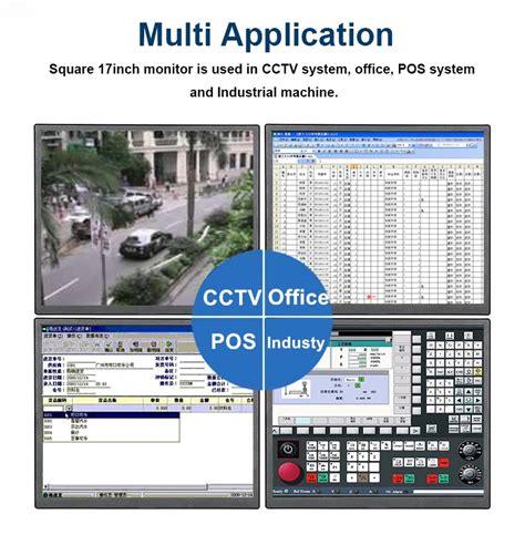 17 Square Led Monitor Led Monitor Manufacturer From China Ybaitech