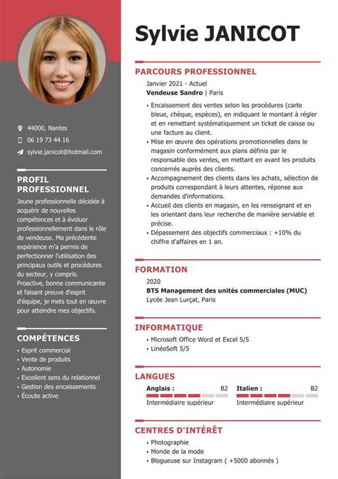 Cv Powerpoint Mod Les Gratuits Pour Vous Distinguer