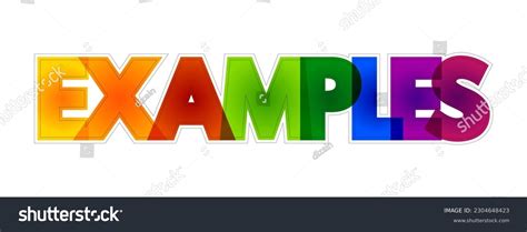 Exemplification Over 1 201 Royalty Free Licensable Stock Vectors And Vector Art Shutterstock