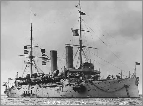 Blake Class Protected Cruiser Hms Blenheim Johns Navy And Other