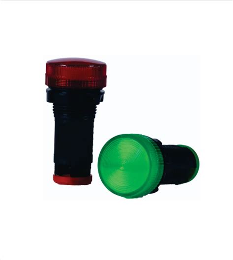 Bch White 240v Led Indicator Light 22 5mm Mounting Polycarbonate Body