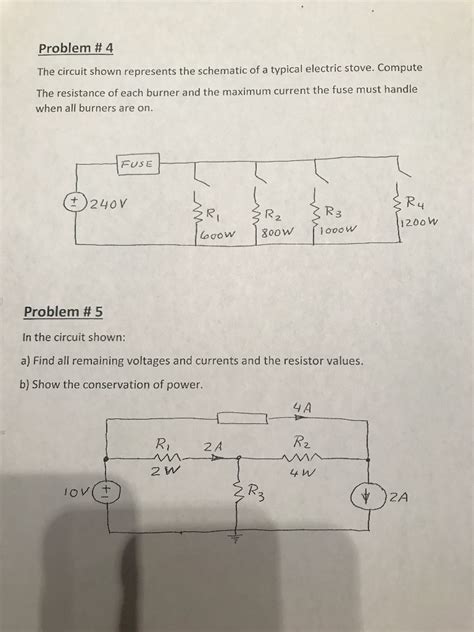 Solved The Circuit Shown Represents The Schematic Of A