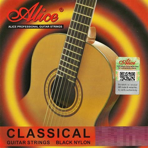 Черные нейлоновые струны Alice AC107BK-H - купить с доставкой по ...